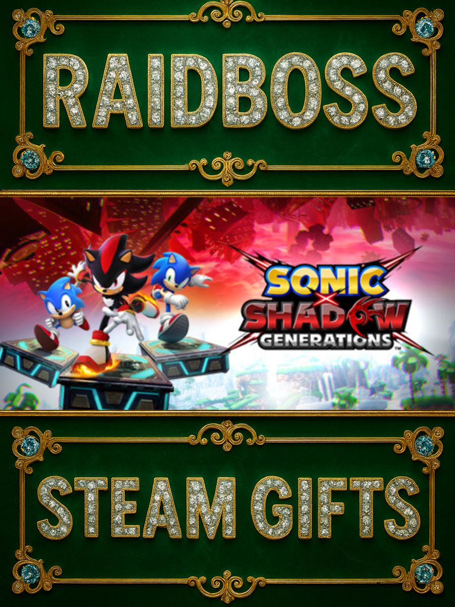 SONIC X SHADOW GENERATIONS Deluxe — купить Steam Gift для PC | подарок | Казахстан | автовыдача