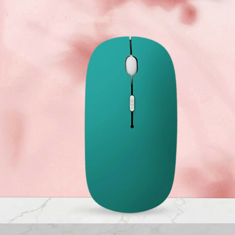 Производители новый конфеты пирог Беспроводная зарядка Bluetooth мышь USB Настольный Ноутбук немая мышь Двухрежимная