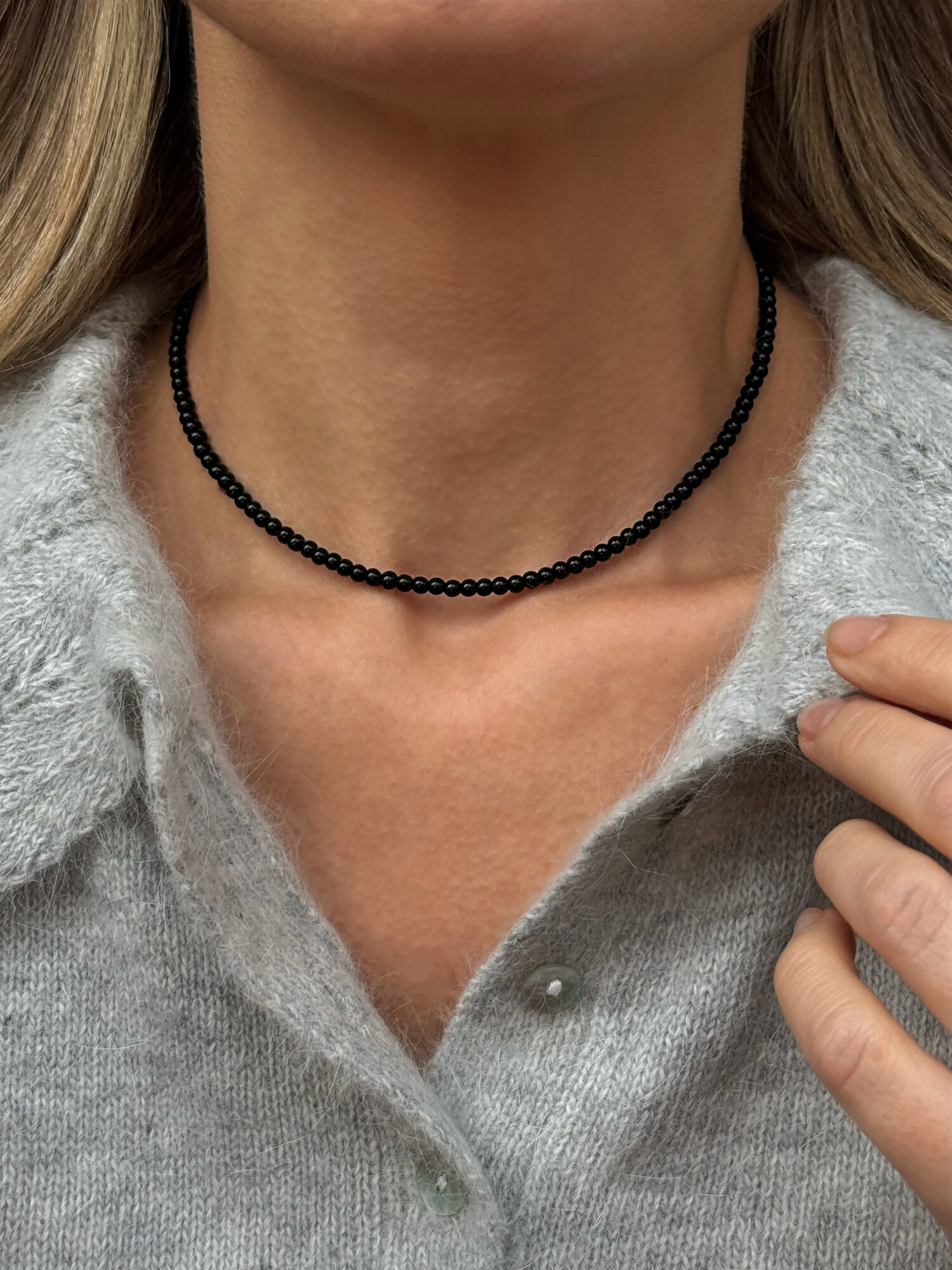 Колье, оникс