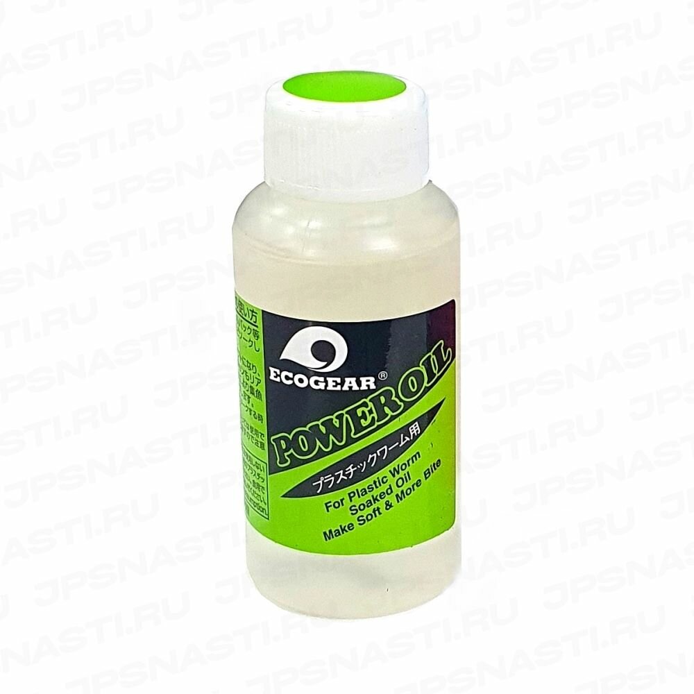 Аттрактант для силиконовых приманок Ecogear Power Oil for plastic worm, 50 мл