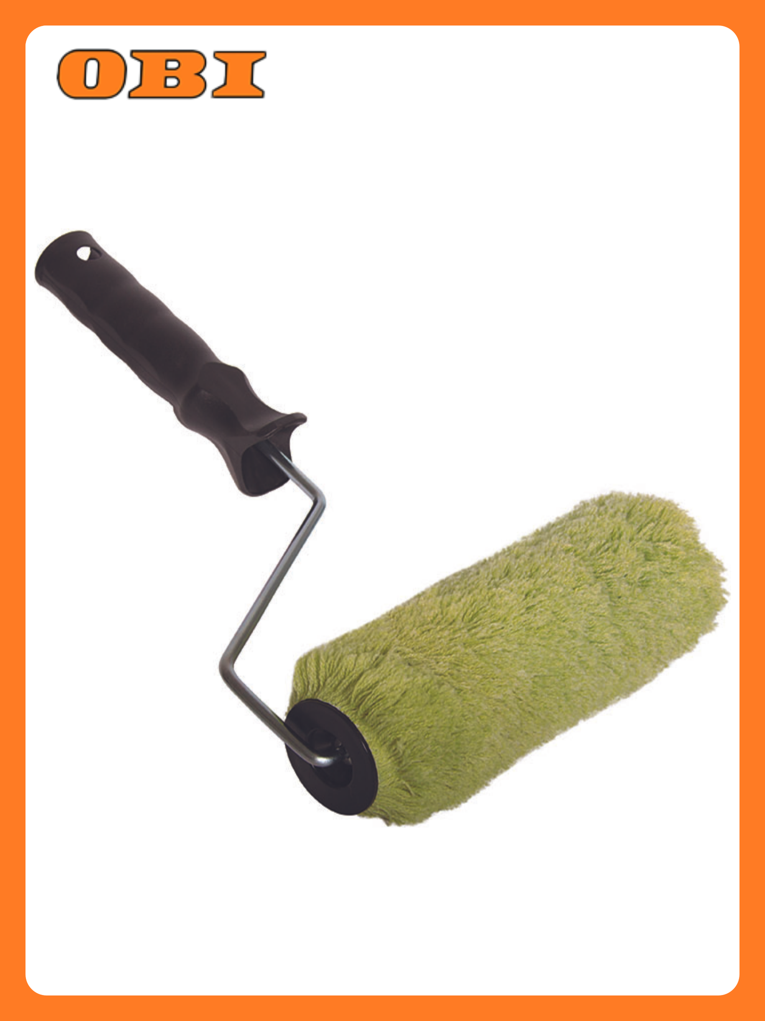 Валик KORVUS меховой в сборе, полиакрил 18/48/180мм, под ручку 6мм