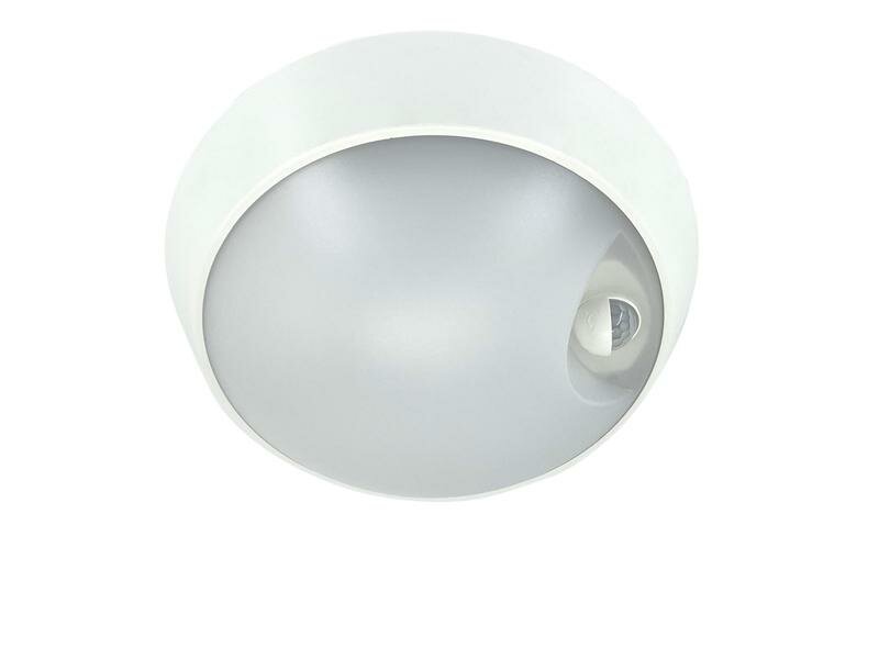 Светильник светодиодный WP 15 C 12W OP 840 D220 WH MDM 220х80мм 12Вт 4000К IP65 ЖКХ круглый пылевлагозащ. с датчиком движения бел. Русский Свет 15071523453