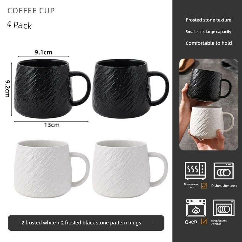 Немецкая керамическая кружка с высокой точностью изготовления, большая емкость для питья, для домашнего использования,