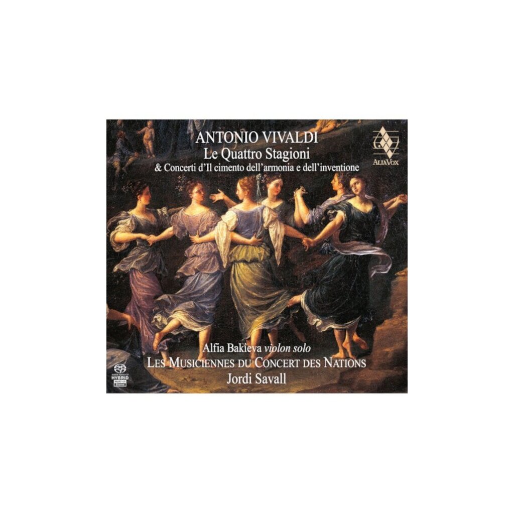 Диск Jordi Savall, Les Musiciennes Du Concert Des Nations*, Antonio Vivaldi - Le Quattro Stagioni & Concerti D Il Cimento Dell armonia E Dell inventione (1 CD)