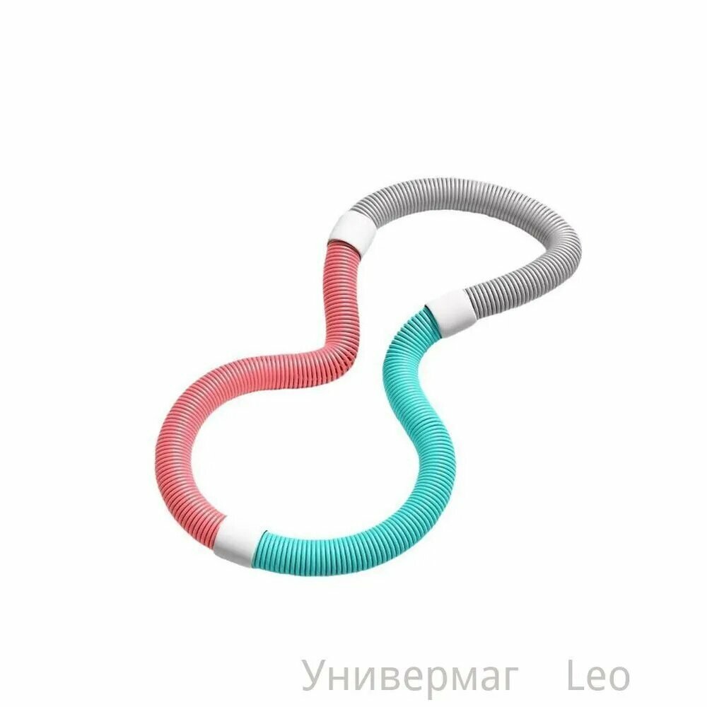 Утяжеленный эластичный хулахуп для взрослых - Мягкий обруч для похудения, плоского живота и фитнеса