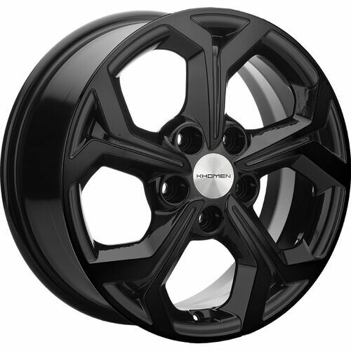 Колесный литой диск KHOMEN KHW1606 (Mitsubishi) R16x6.5 5x114.3 ET46 CB67.1 Black