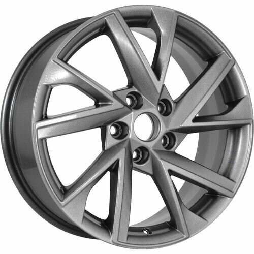 Колесный литой диск KHOMEN KHW1714 (ZV17_CX-5/Seltos) R17x7 5x114.3 ET50 CB67.1 Gray