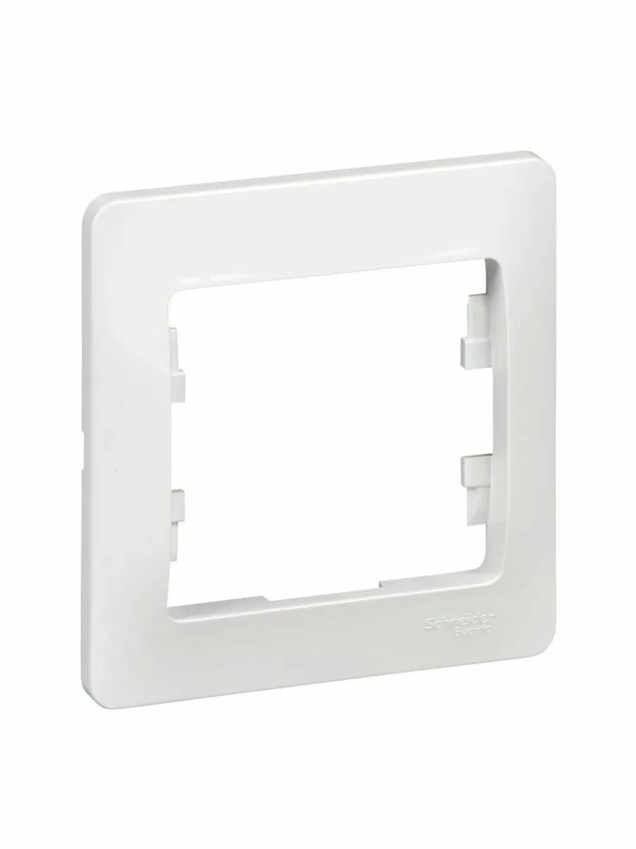 Рамка 1 пост GLOSSA, белый код. GSL000101 Schneider Electric