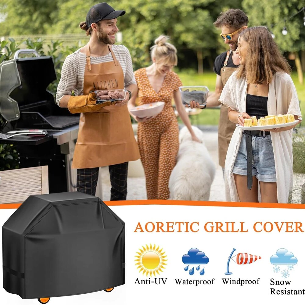 Чехол для гриля Char-Broil 100x60x150 cm, черный