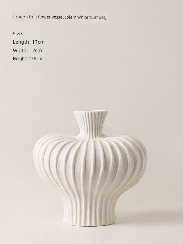 Керамические вазы в стиле ваби-саби для декора гостиной, рабочего стола и винного шкафа, украшения для сухоцветов,