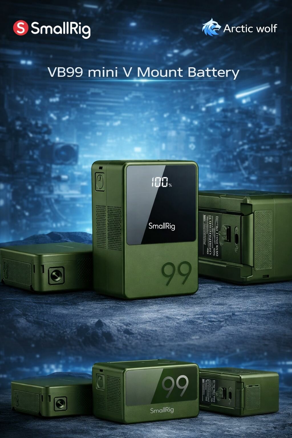 SmallRig 4930 VB99 mini аккумулятор V Mount