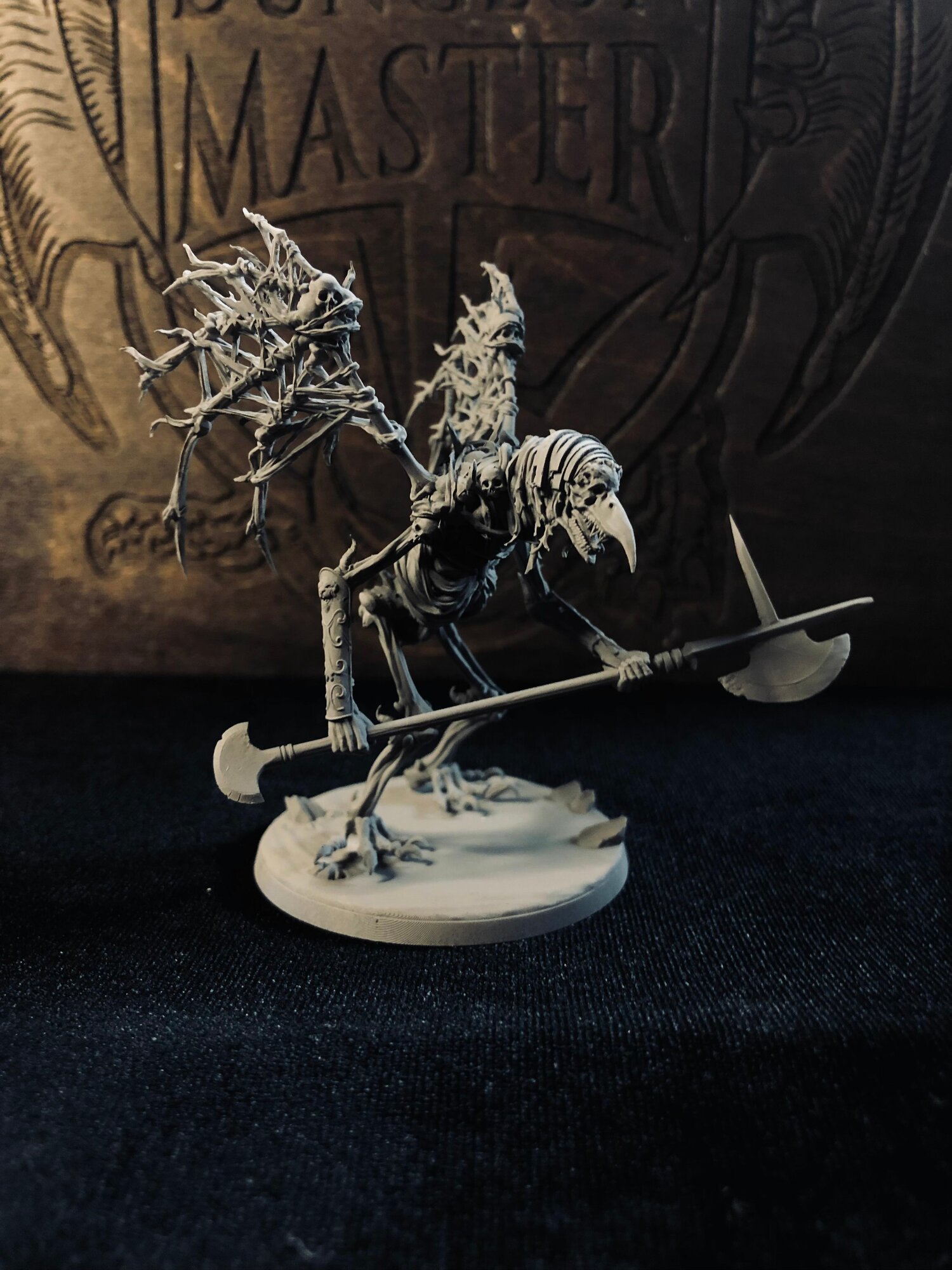 Монстр из костей - Миниатюра для настольных игр DnD, ДнД, Dungeons & Dragons, Pathfinder