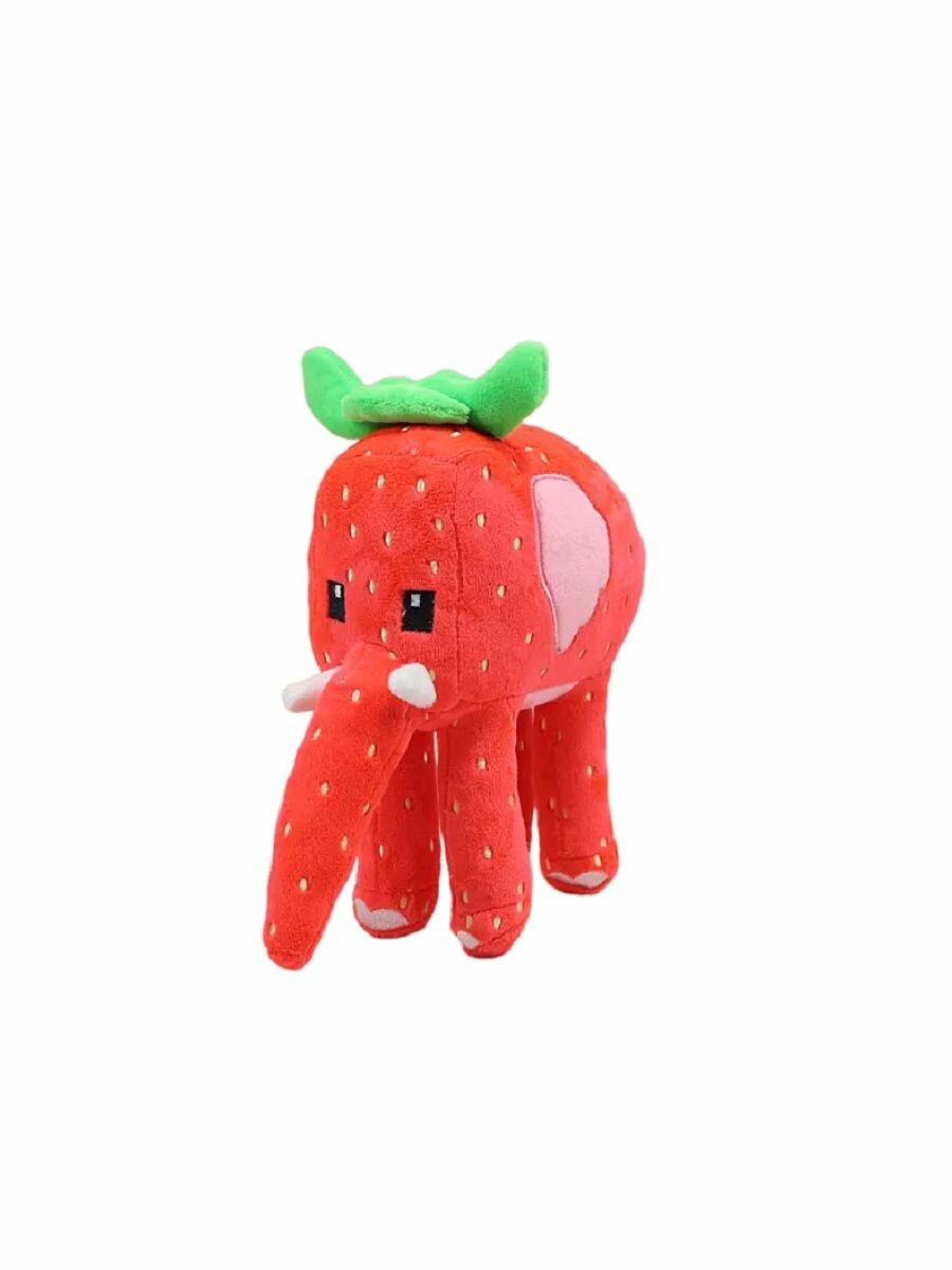 Strawberry elephant игрушка мягкая из роблокс игры Укради Брейнрот