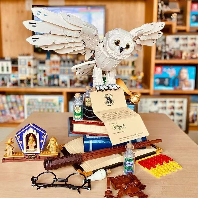 Конструктор (Harry Potter) Гарри Поттер "Сова Букля, Развивающие игрушки для сборки для мальчиков и девочек, подарки