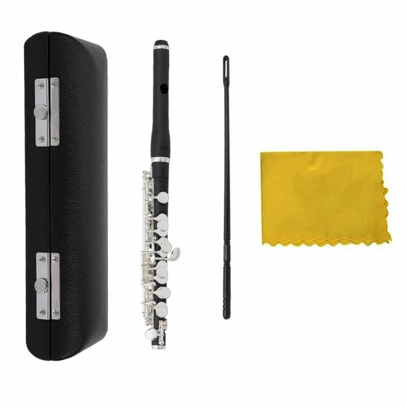 Piccolo Flute C Ключ инструмент 16 отверстия с коробкой и инструментом для очистки