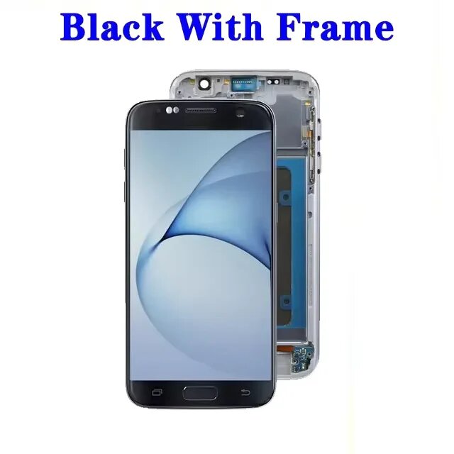 Amoled Burn Shadow ЖК-дисплей для Samsung S7 G930, ЖК-дисплей, дигитайзер сенсорного экрана в сборе для Samsung G930 G930F, ЖК-дисплей с рамкой