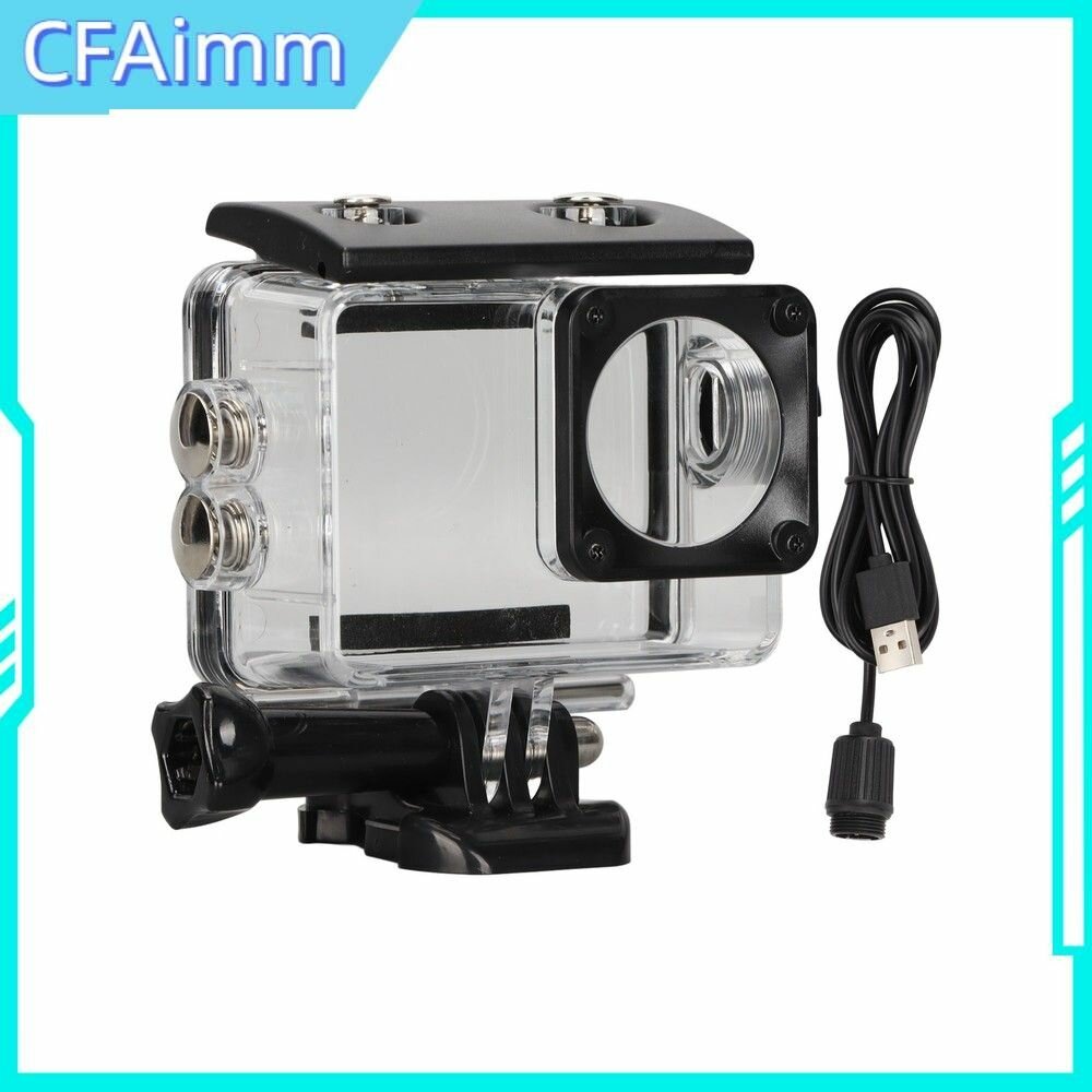 Чехол для экшн-камеры, водонепроницаемый, C Type, Dual Screen