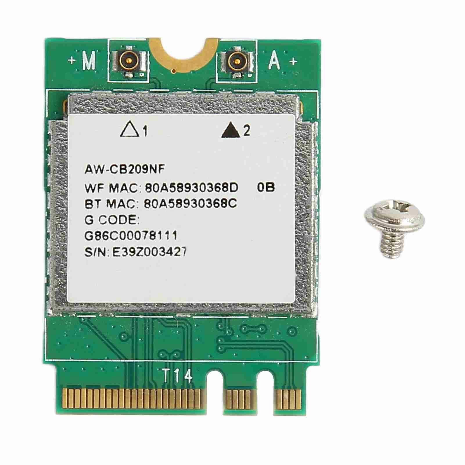 Сетевая карта Wi-Fi RTL8821AE, M.2 (NGFF), 433 Мбит/с, BT 4.0