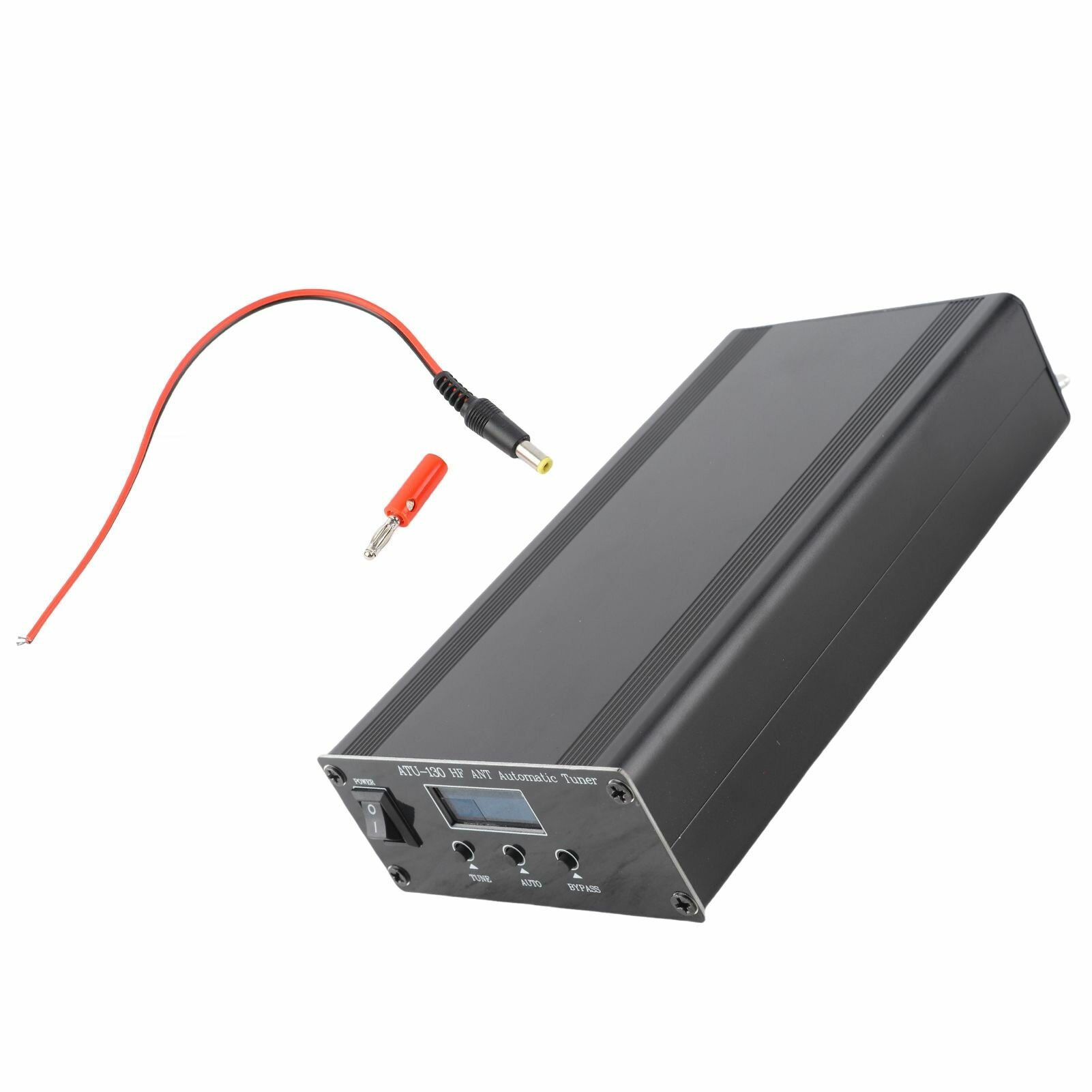 Автоматический антенный тюнер коротковолновой связи 1,8 50 МГц, 200 Вт, с OLED-дисплеем, компактное и эффективное устройство согласования радиосигналов 10 15 В постоянного тока