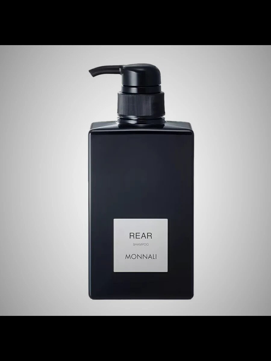 MONNALI BLACK REAR SHAMPOO, Шампунь от выпадения волос с увлажняющим действием 350 мл