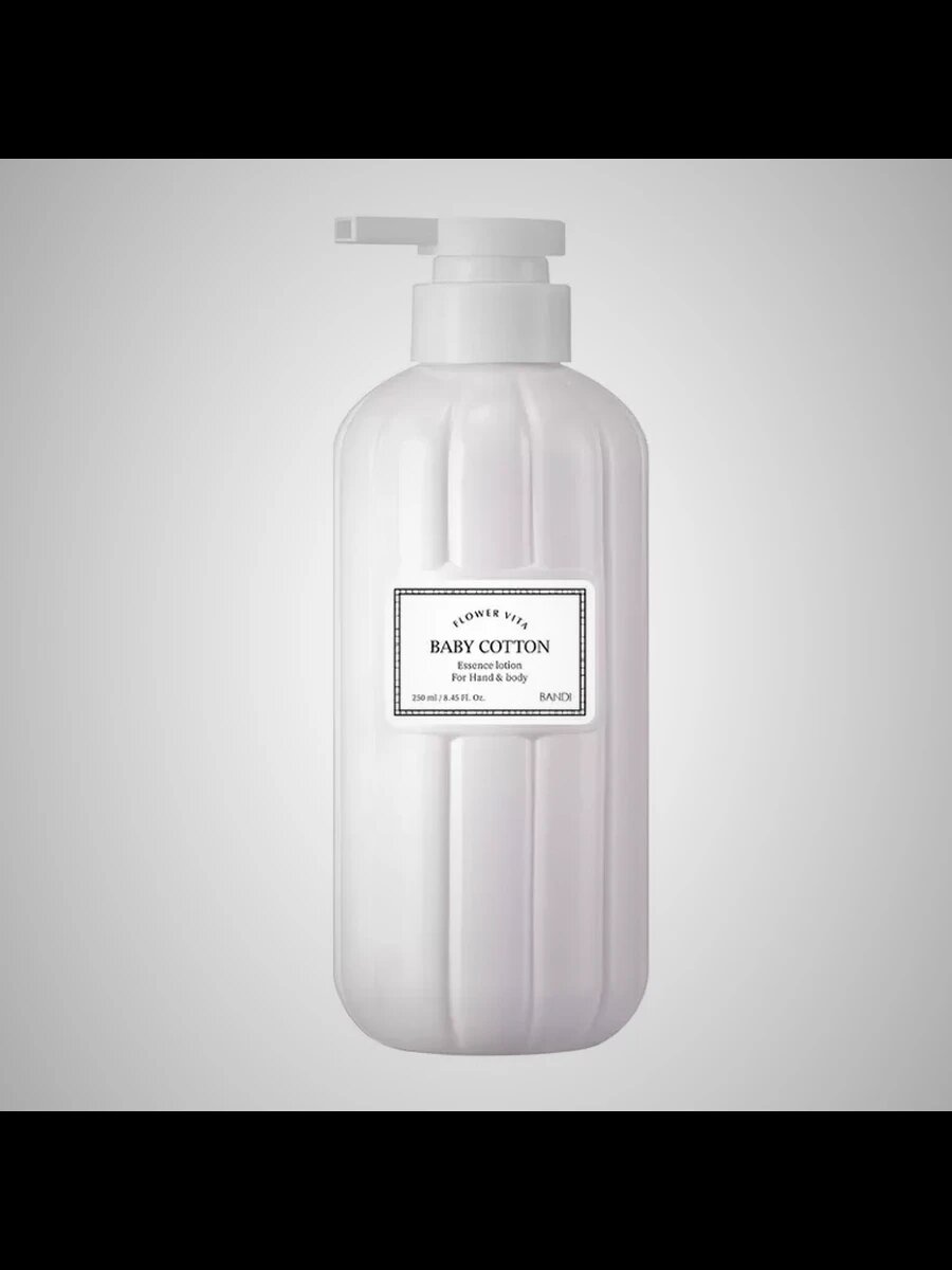 BANDI FLOWER VITA ESSENCE LOTION BABY COTTON, Лосьон для рук «Нежность хлопка» 250 мл