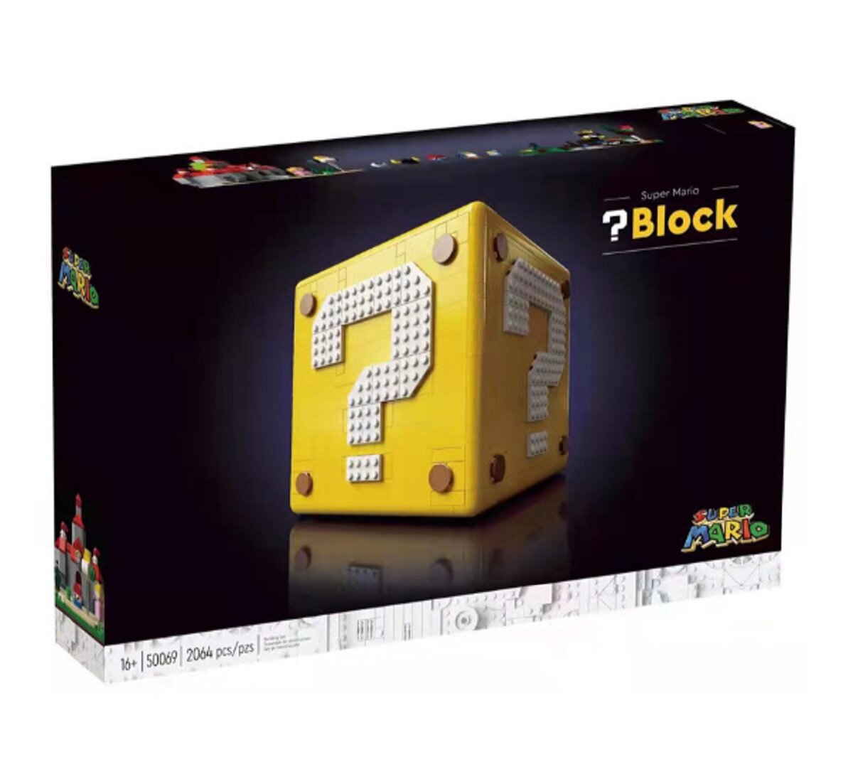 Конструктор 87036 Блок Знак вопроса из Super Mario 2064 детали