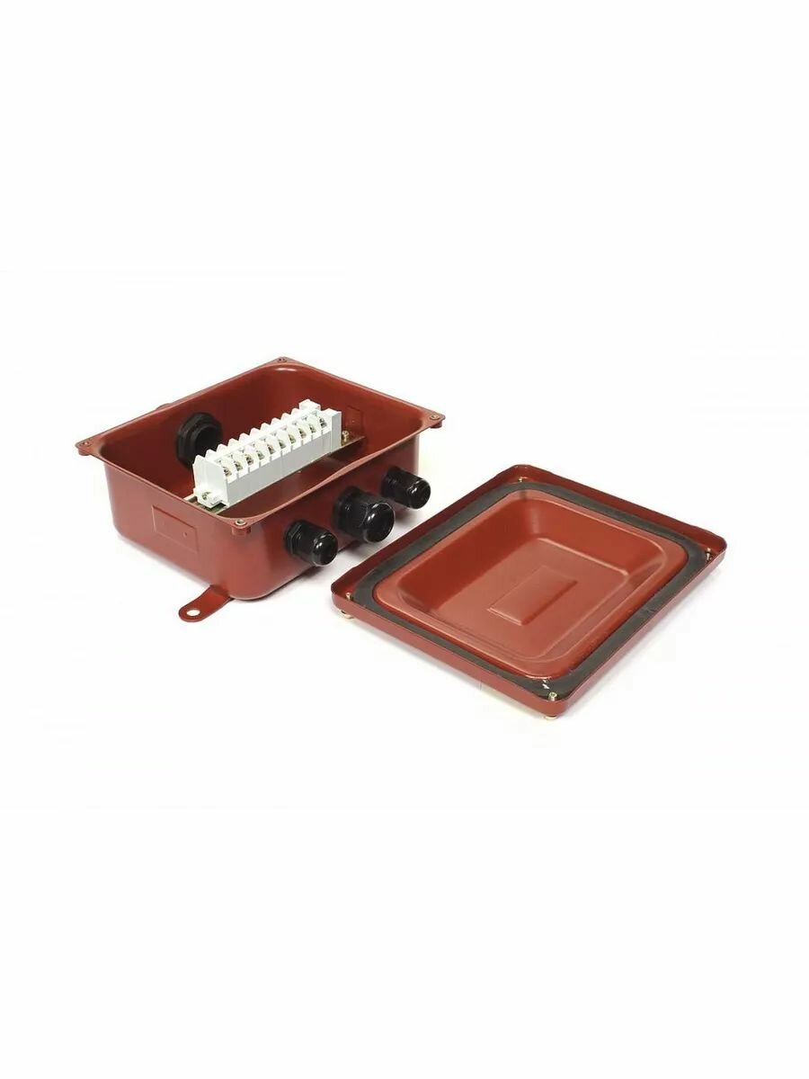 КС-20 с пластмассовыми сальниками (7шт. сальников MG) коробка клеммная код zeta30330 зэтарус (ЗЭТА Новосибирск) ( 1шт. )