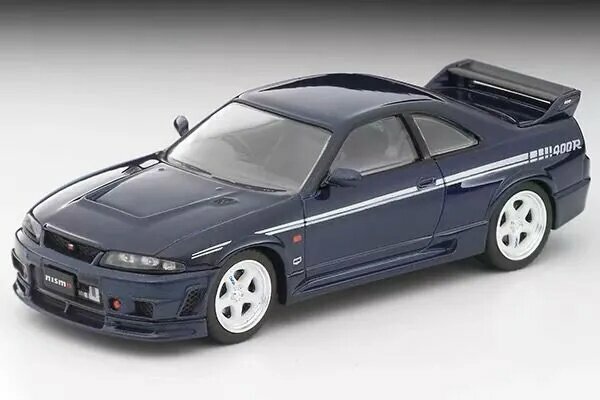 Машинка TOMYTEC TOMICA TLV 1/64 TLV-N305c NISMO 400R (Navy Blue) Die-cast Alloy Car Model Collection Gifts