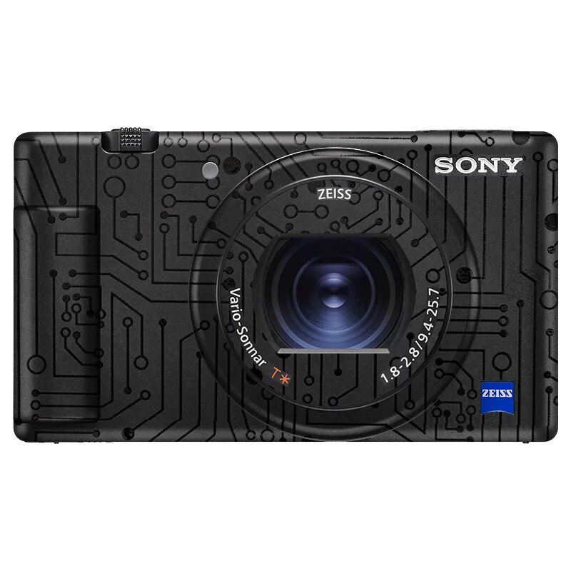 JJC Премиум полное покрытие защитная пленка для камеры Sony ZV-1, материал 3M, против царапин, электрический черный