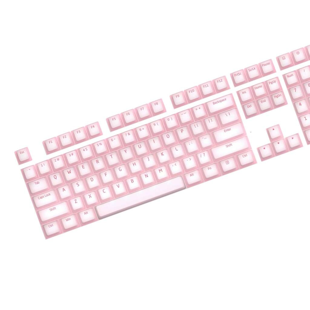 Силиконовые клавиши для механических клавиатур, Розовый
