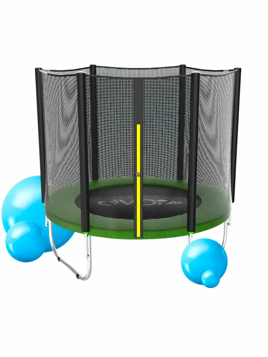 Батут каркасный EVO JUMP Just Outside 6ft green