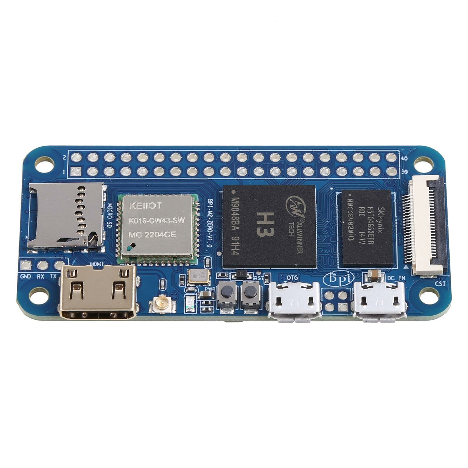 Практичный одноплатный компьютер M2 Zero BPI-M2