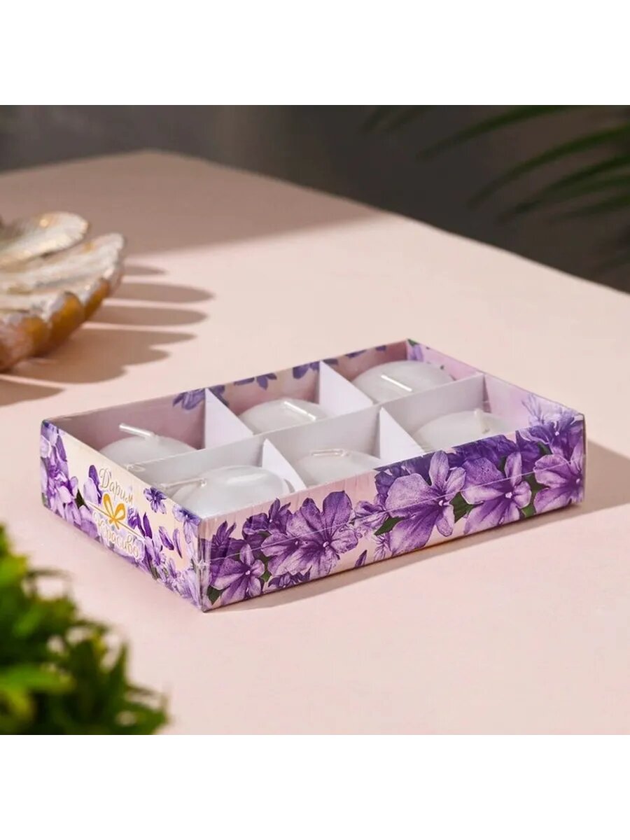 Элегантный набор плавающих свечей "Овал"