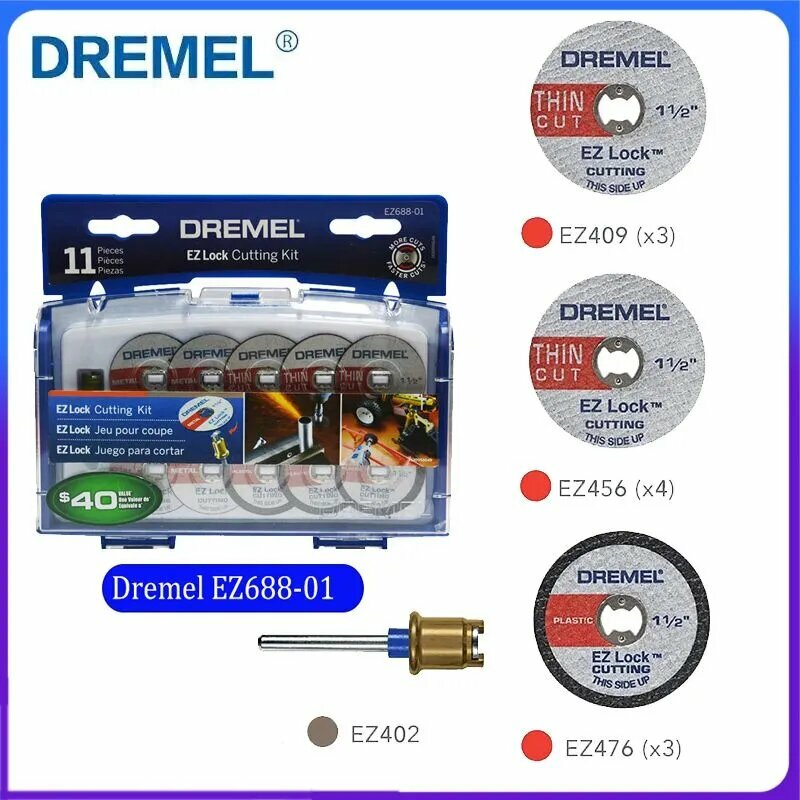 Dremel Круг отрезной 38 x 8 x 38