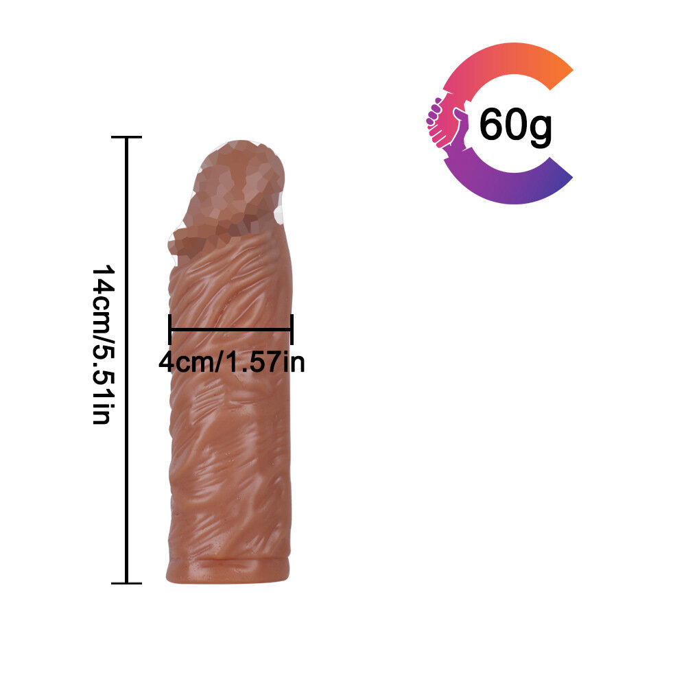 Товары для взрослых для мужчин, имитация волчьих зубов, длинные и короткие, удлиненные и утолщенные, задержанные, можно