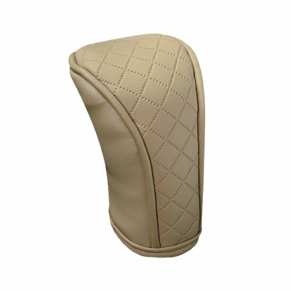 1 шт чехлы на рычаг (ручку) кпп и ручного тормоза искусств. кожа универсальные