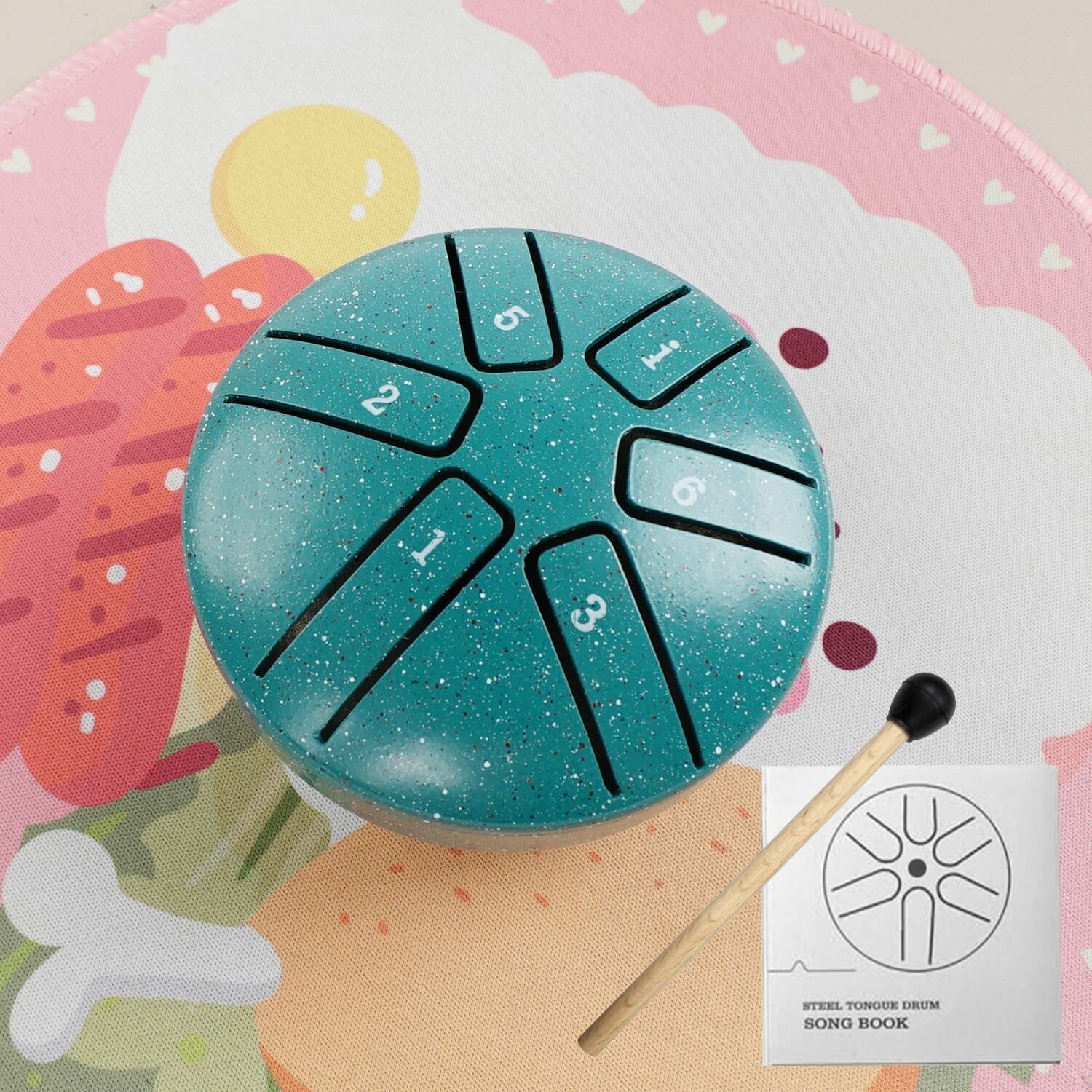 Эфирный барабан 6-тональный 8-тональный 11-тональный 13-тональный профессиональный ударный инструмент для начинающих, детский беззаботный стальной язычковый барабан