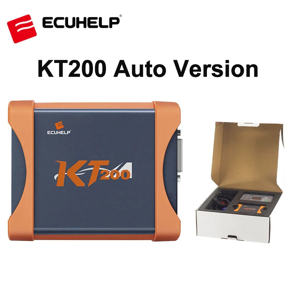 ECUHELP KT200 Программатор ECU Поддержка обслуживания ECU Чип-тюнинг Удаление кода DTC Добавьте новые модели Многофункциональные протоколы Чтение/запись