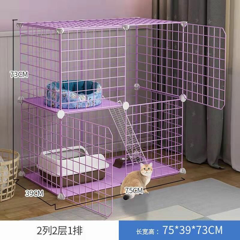 Клетка для кошек Специальное предложение Домашний большой дом для кошек Вилла Трехуровневое убежище для котят Двухуровневый дом для кошек Котячие принадлежности