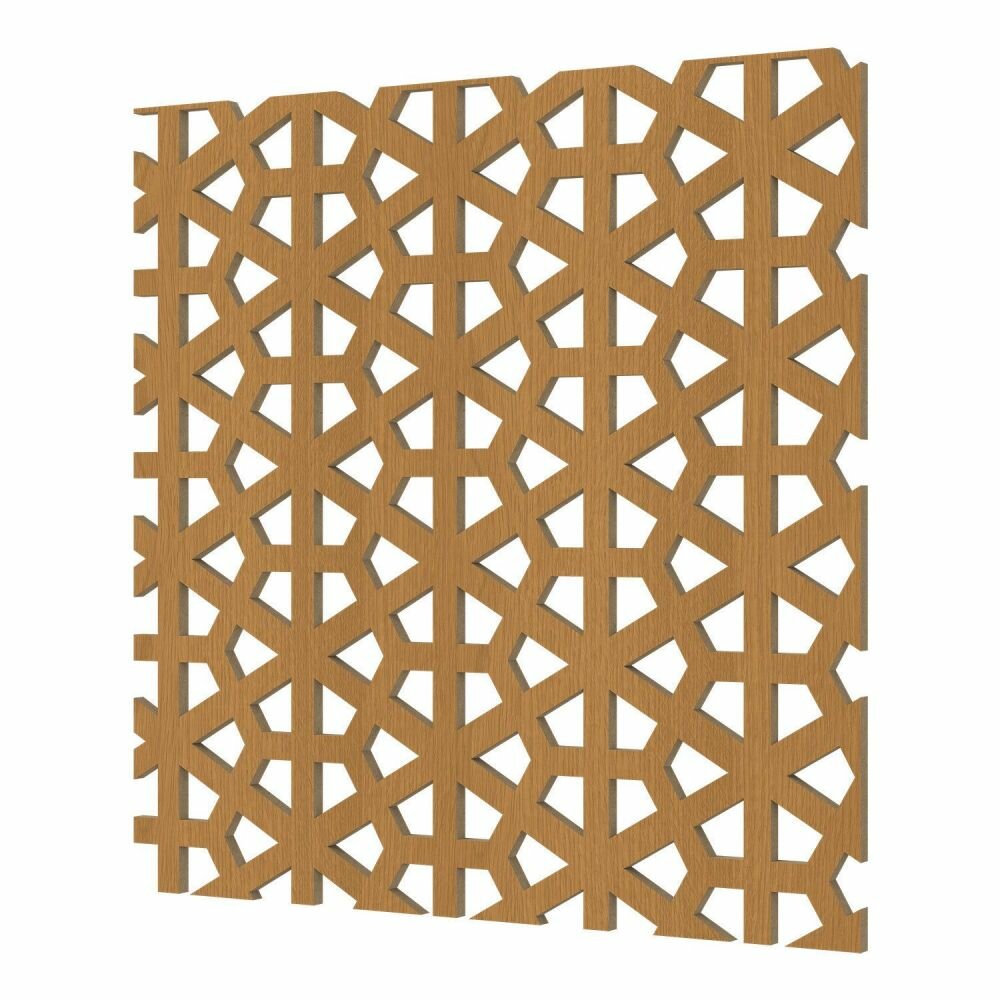 Перфорированная Панель Cosca Кристалл ХДФ Дуб В1030хШ695 мм / Коска.