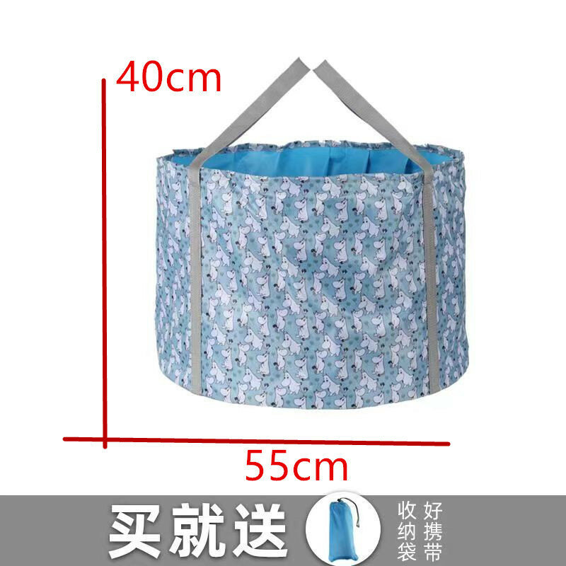 Детская ванночка, складная ведро для ванны, без установки, для путешествий, портативное большое ведро для купания детей