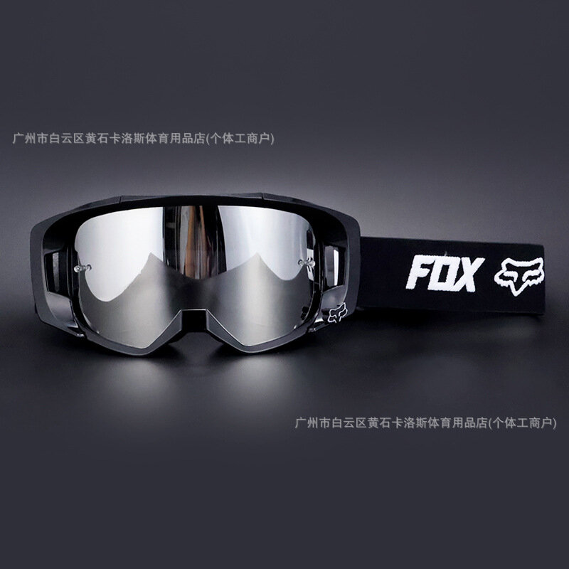 Очки FOX для даунхилла, мотоциклетный раллийный шлем, горный велосипедный шлем, очки для бездорожья, полнолицевой шлем, очки для езды