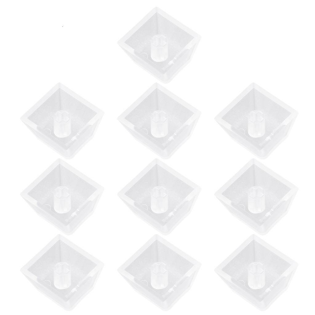 Прозрачные ABS-кейкапы для механической клавиатуры, 10 Ключей