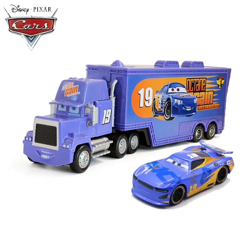 Набор металлических моделей машин Pixar Cars TOMICA 1:55 Синий, 36