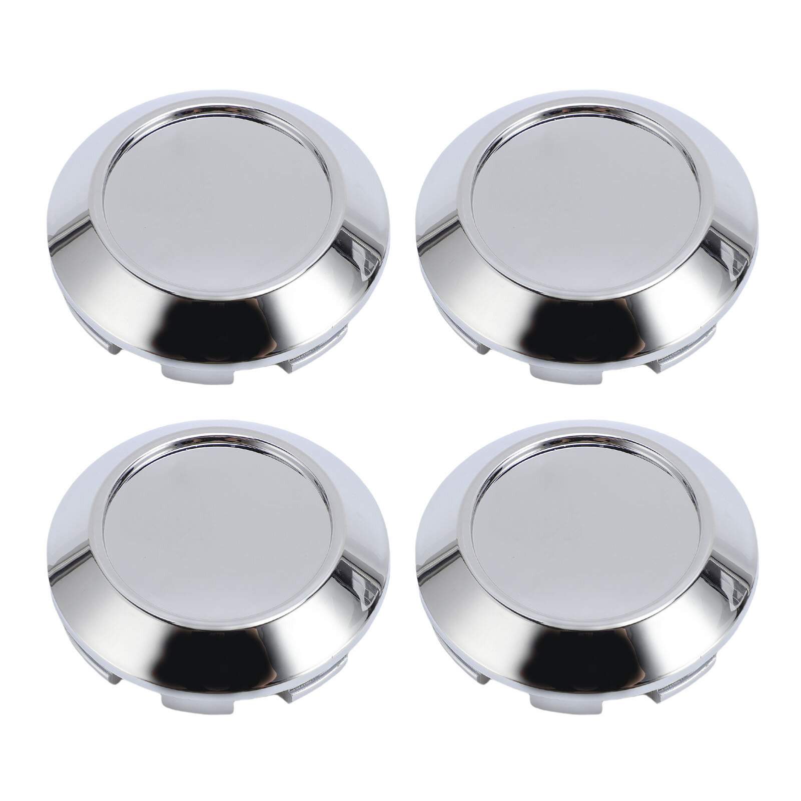 4шт Крышки Центра Колеса Отличное Уплотнение Изысканный ABS Защелкивающийся Колпачок Ступицы с Наружным Диаметром 76 мм С Гальваническим Покрытием