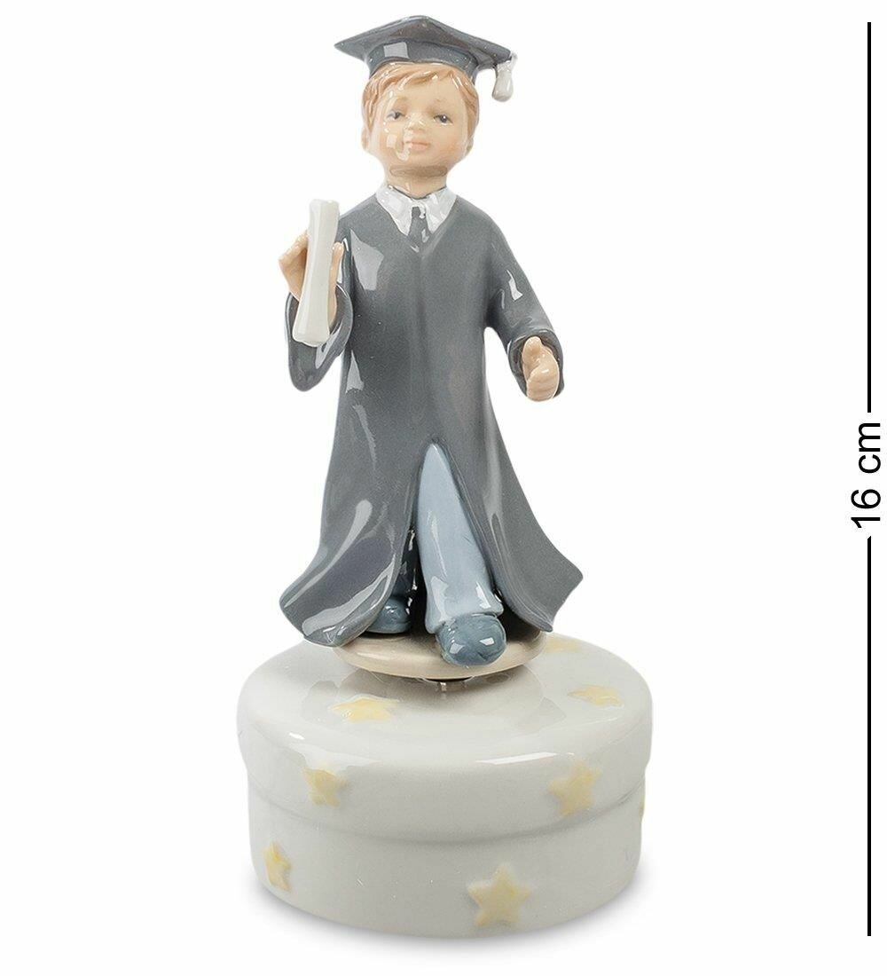 Музыкальная статуэтка Выпускник (Pavone) A2073271 Pavone, Керамика, в подарок