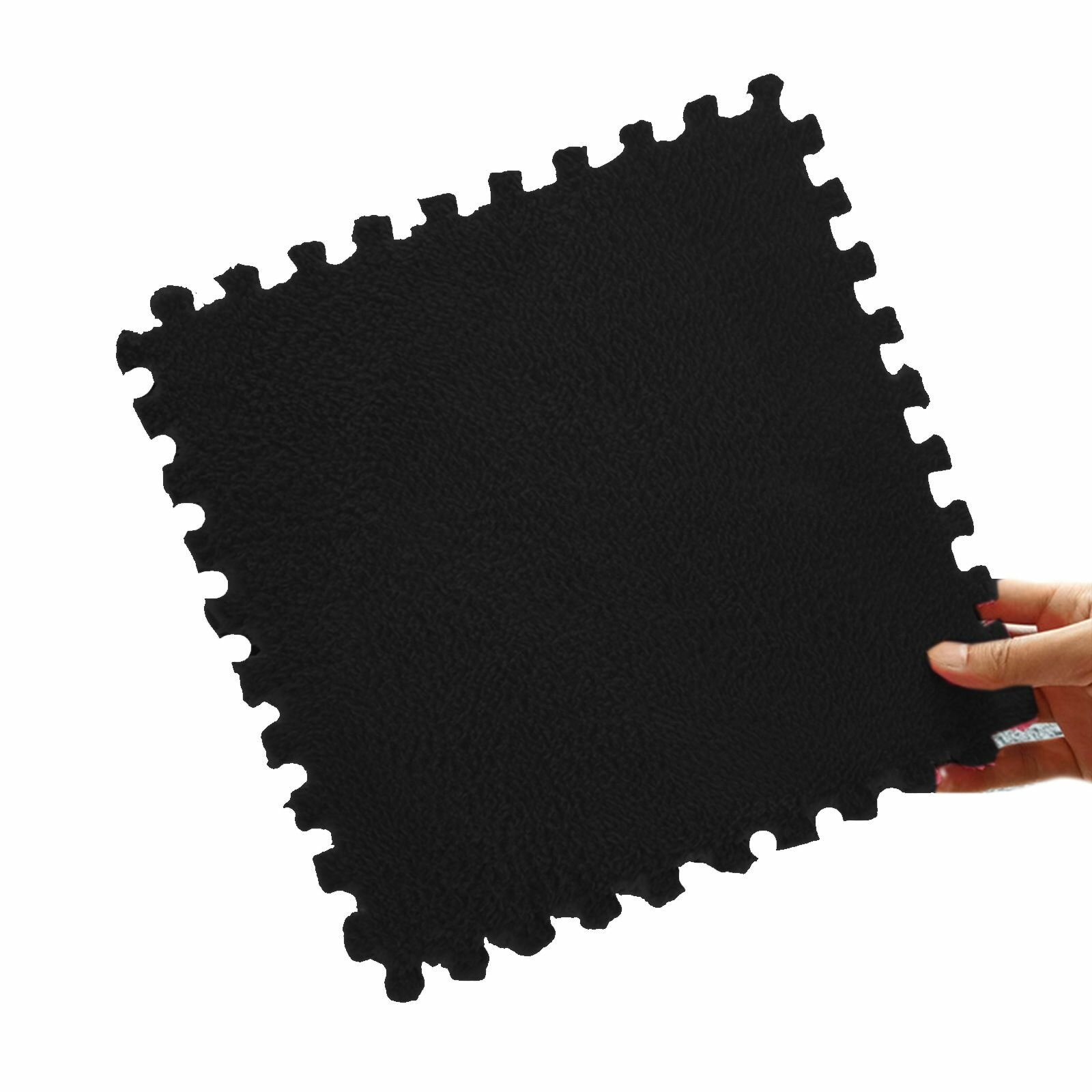 1шт переплетающийся пенопластовый коврик сплошной цвет плюшевый ковер-головоломка напольная плитка