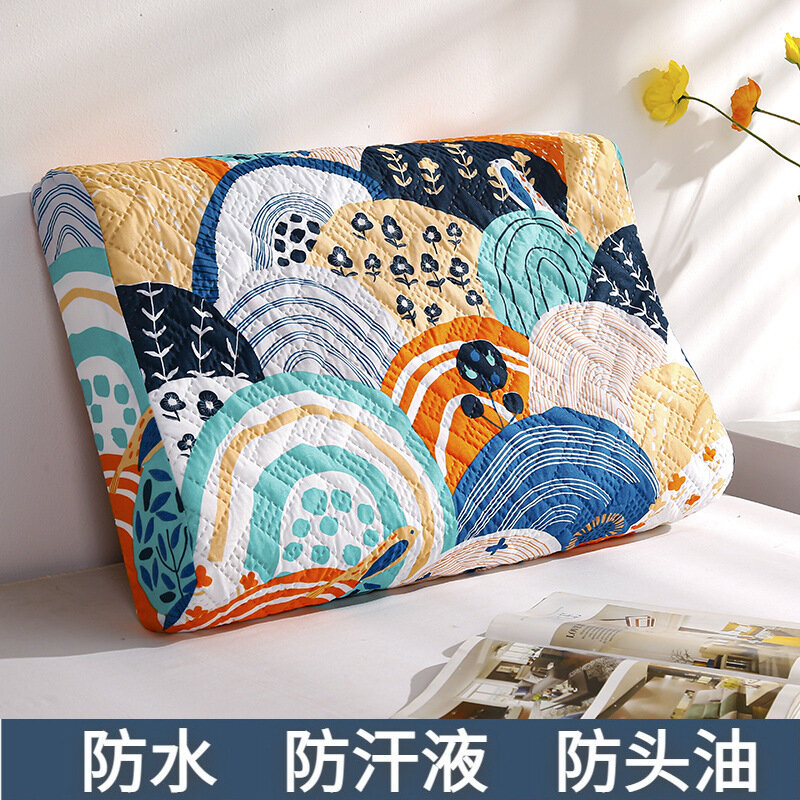 Водонепроницаемая антиклещевая латексная наволочка для домашнего использования, анти-масло и слюна, чехол для подушки, внутренний вкладыш для подушки из пены с эффектом памяти, защитный чехол