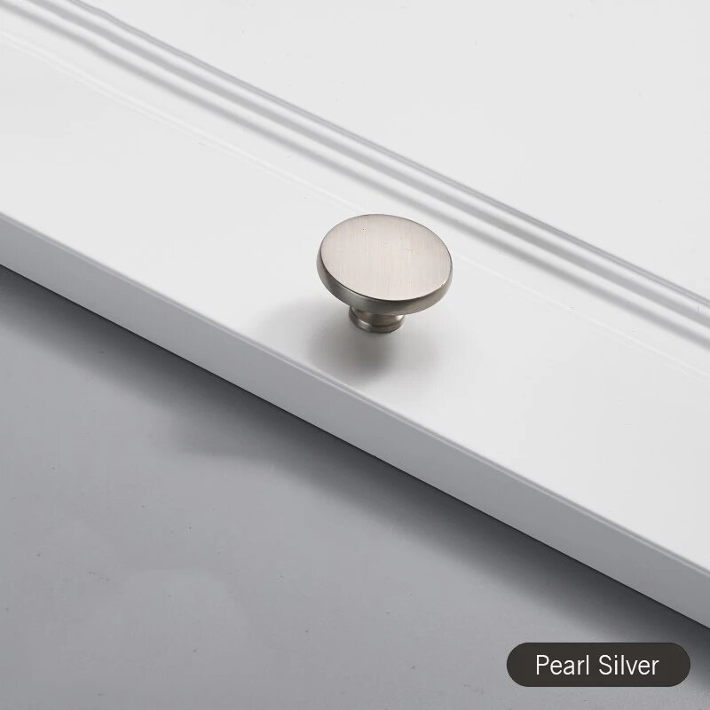 Ручки для шкафов NAIERDI перламутровые серебристые