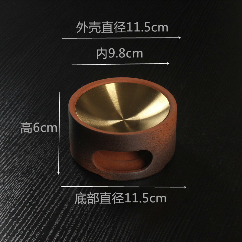 Керамический ароматический горелка для домашнего использования, внутренний обогреватель эфирных масел, свечная горелка, лампа для кофейного порошка, диффузор аромата сандалового порошка